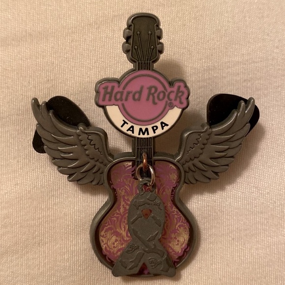 Jewelry | Tampa Hard Rock October Breast Cancer Awareness Pin | Poshmark